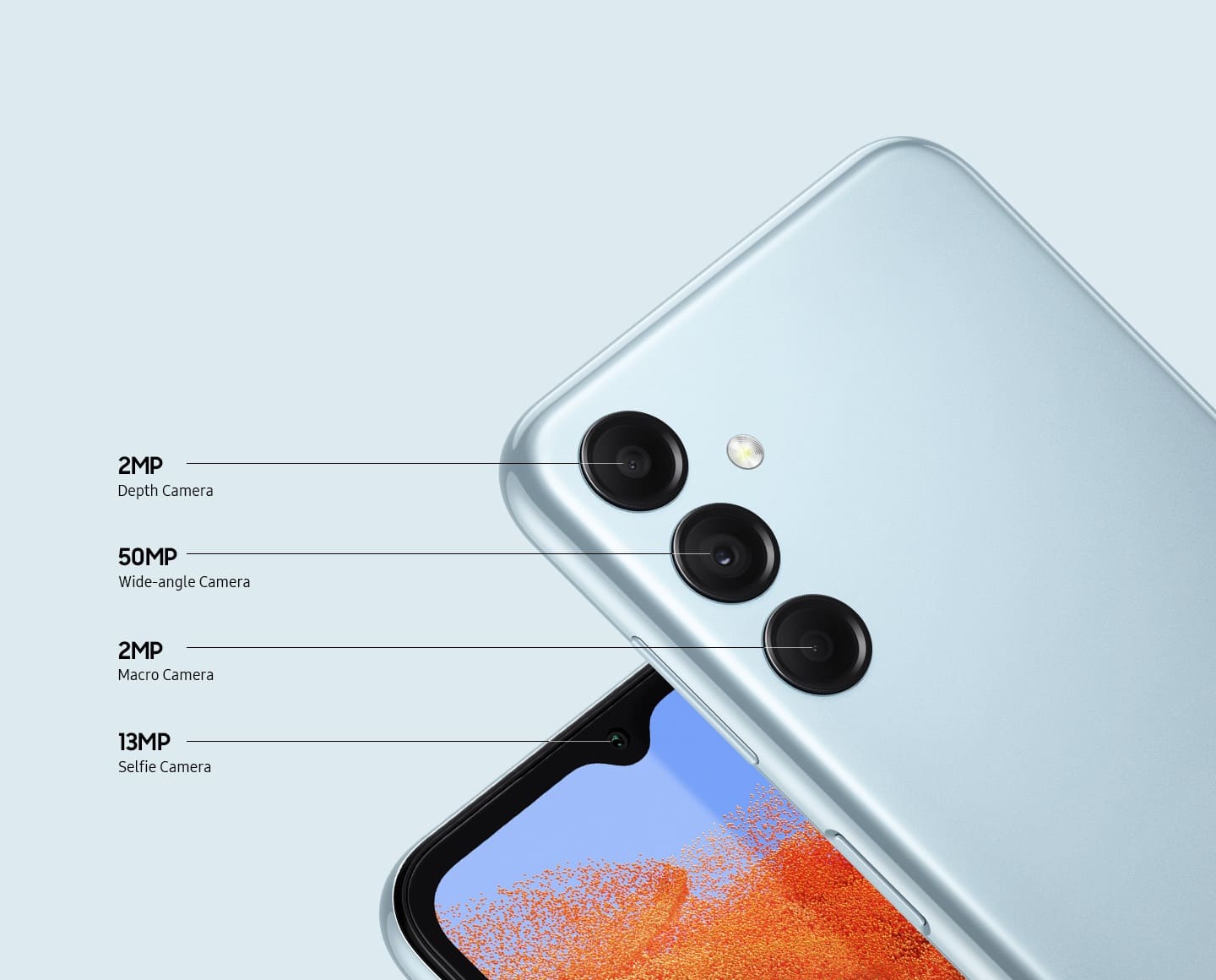 ᐉ Смартфон Samsung Galaxy M14 4/128GB dark blue (SM-M146BDBVSEK ...